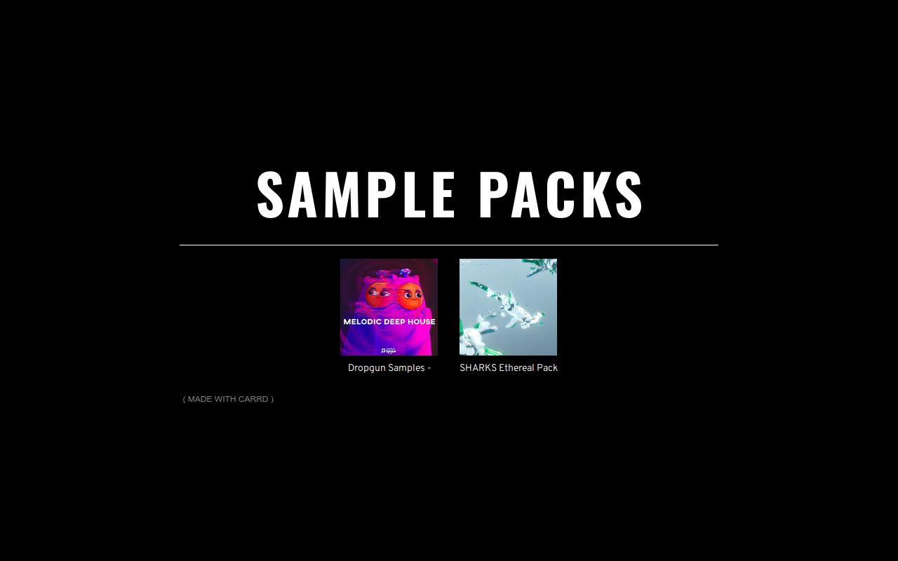 Sample Packs